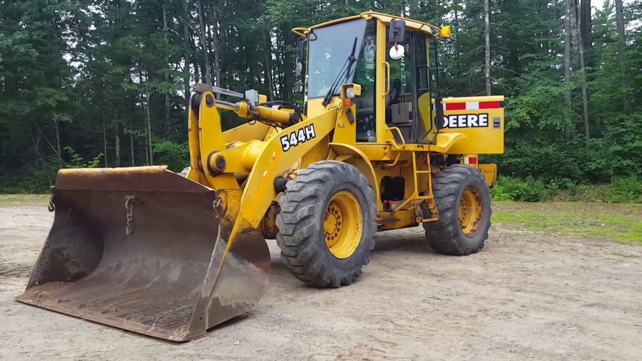 John Deere 544H Wheel Loader Walk Around - YouTube
