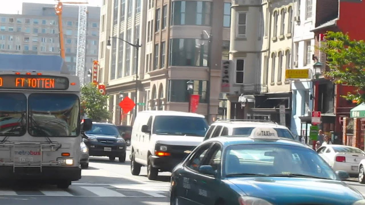 WMATA-Gallery Place Chinatown buses Compilation! - YouTube