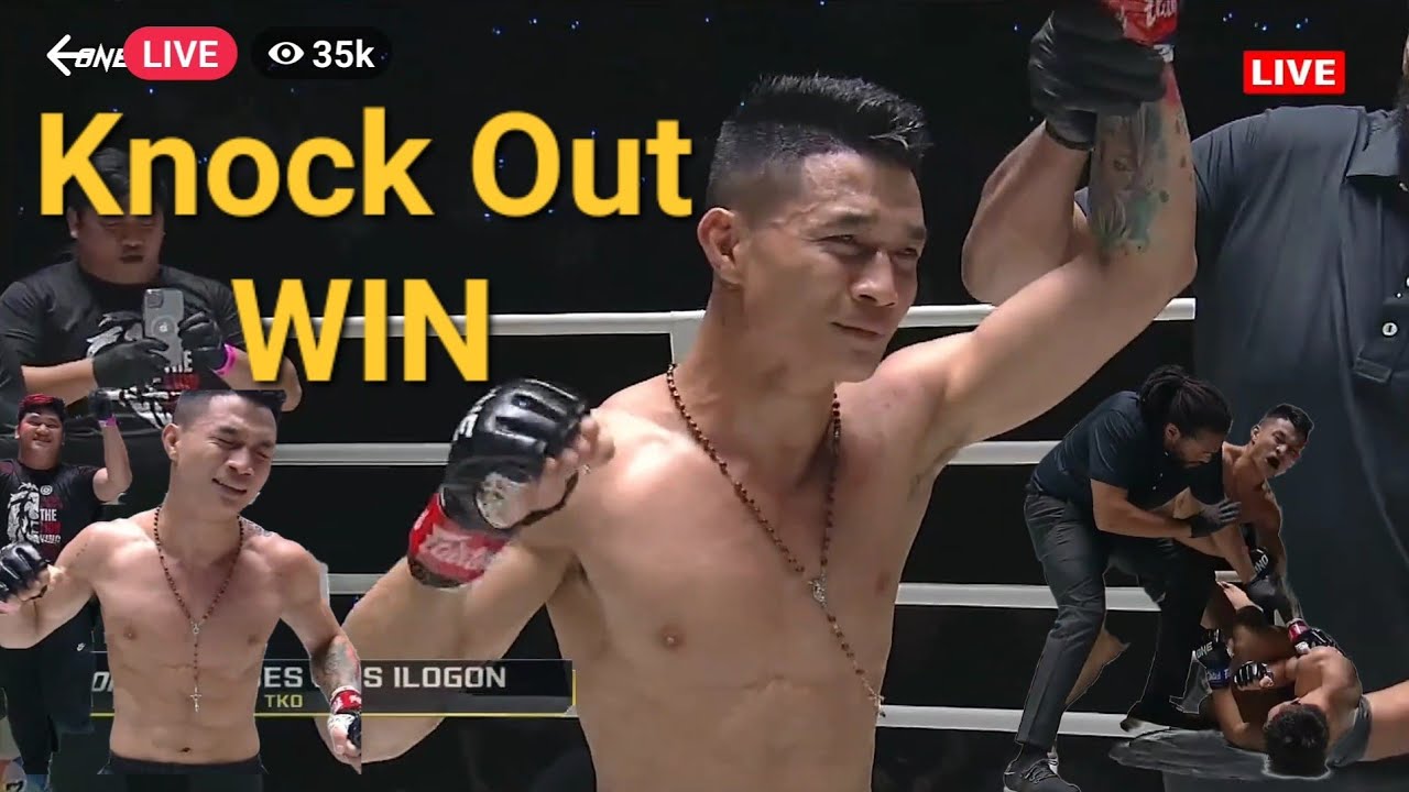 ONE punch Knock Out Win - Filipino One Championship Winner By TKO - YouTube