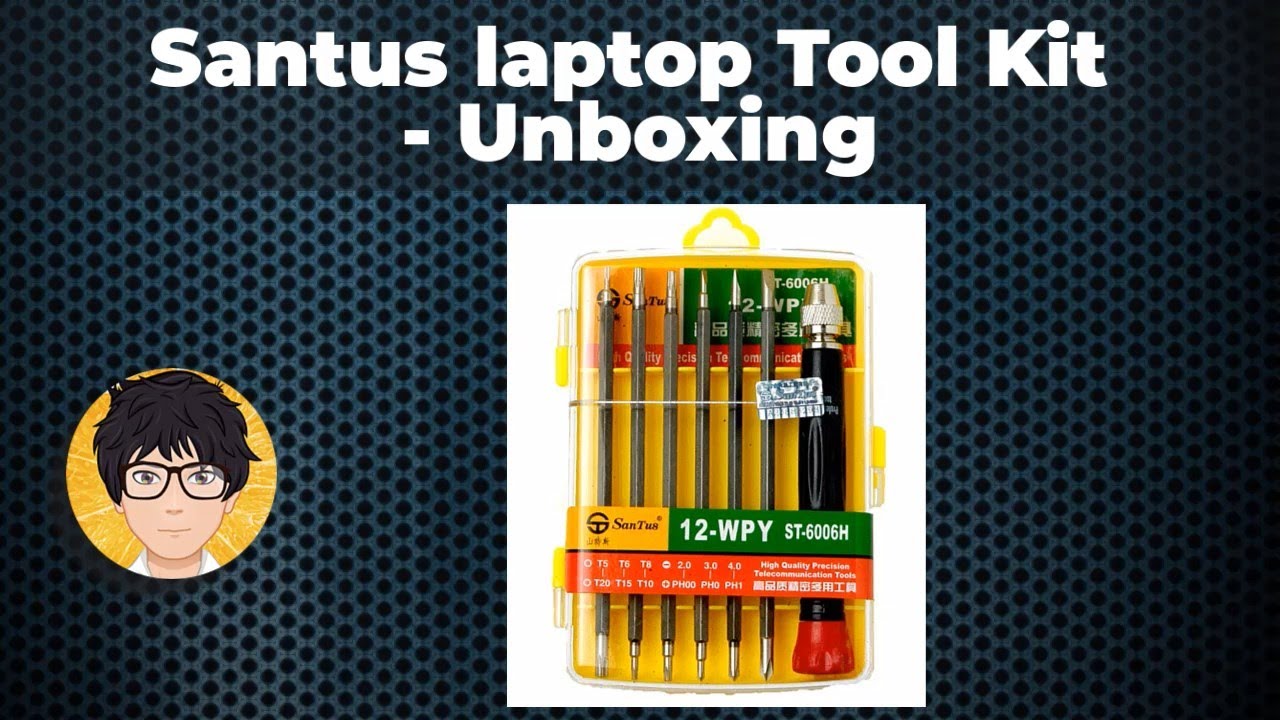 Santus laptop tool kit | laptop Tool Kit - Unboxing - YouTube
