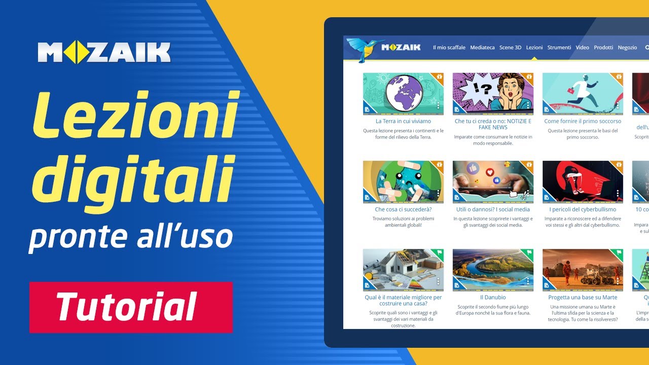 Lezioni digitali pronte all’uso - YouTube