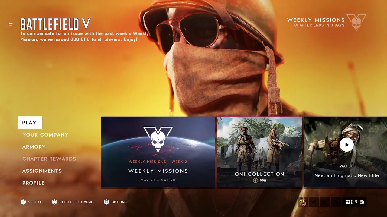 Battlefield V | Weekly Missions (Week 2 Fully Completed) - YouTube