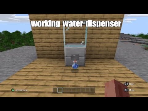 mincraft water dispenser* - YouTube