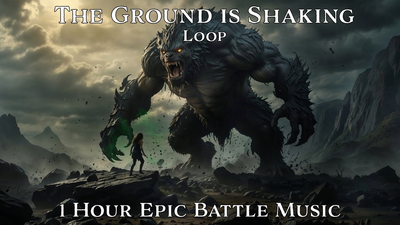 The Ground is Shaking | Loop | 1 Hour Epic TTRPG Battle Music - YouTube
