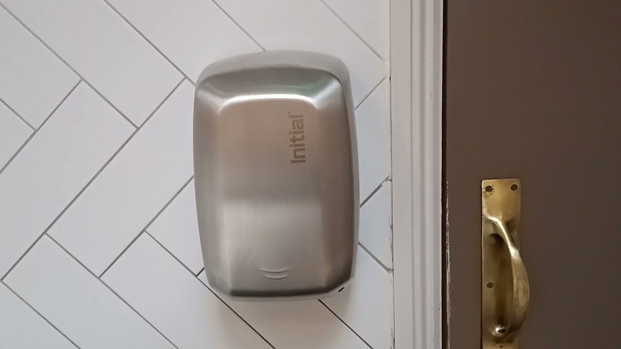 Initial hand dryer, The Ship Inn 🚹, Lymington, New Forest, Hampshire ...