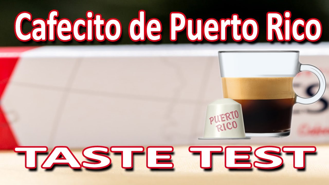 Nespresso Cafecito de Puerto Rico - Taste Test - YouTube