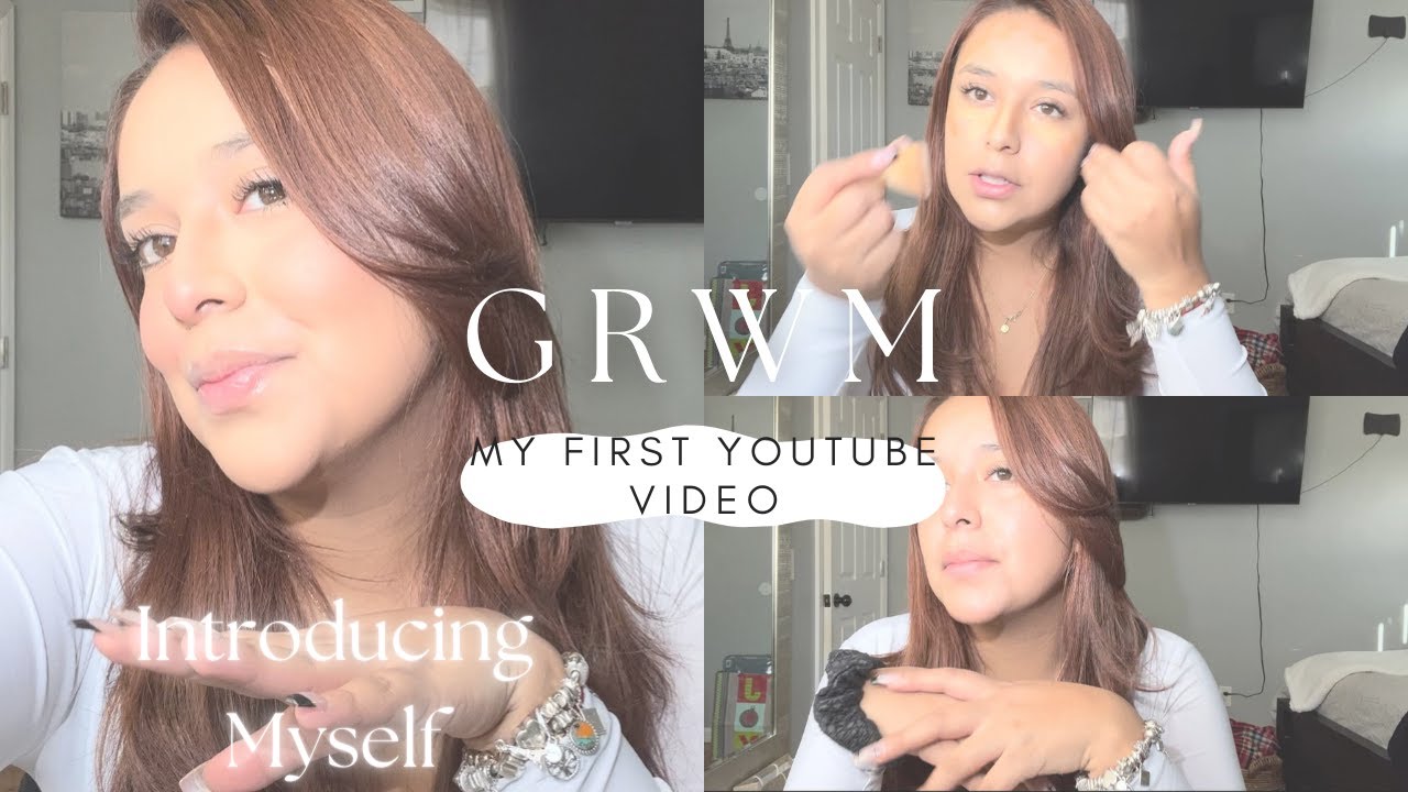 MY FIRST YOUTUBE VIDEO!!!! | Introducing my YouTube Channel | GRWM ...