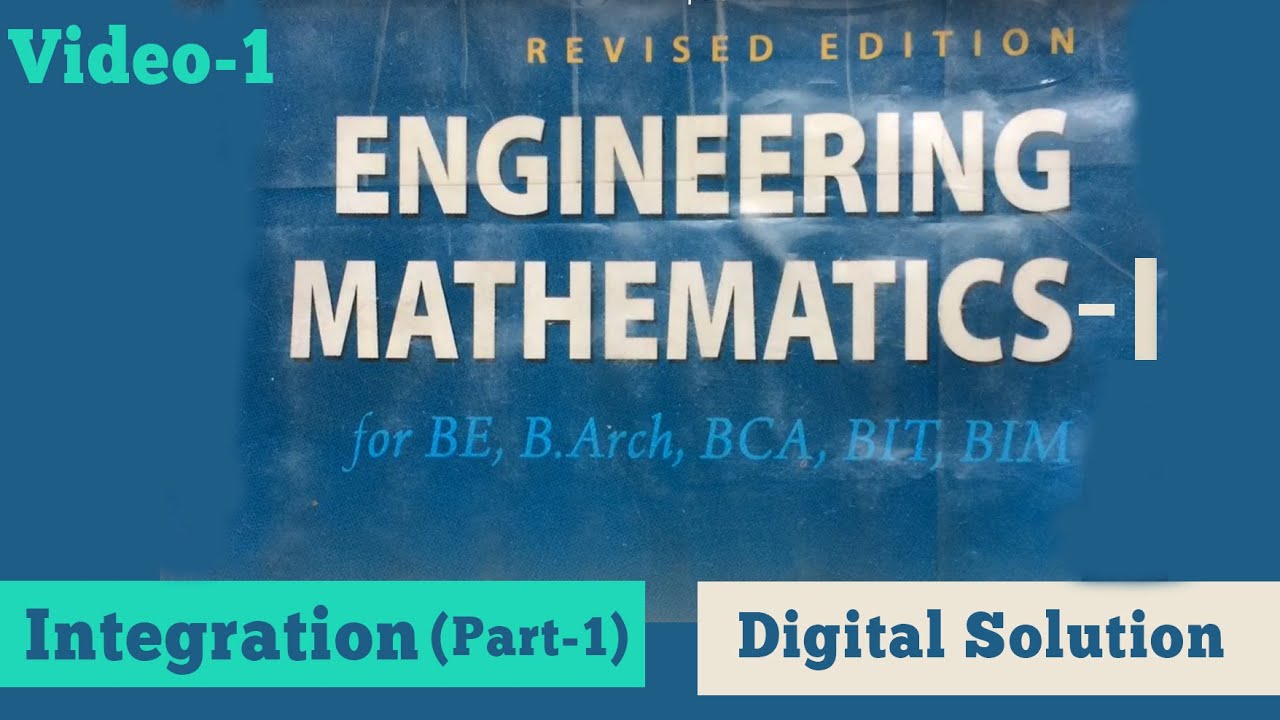 Integration formula (part-1), Engineering Mathematics in Nepali ...