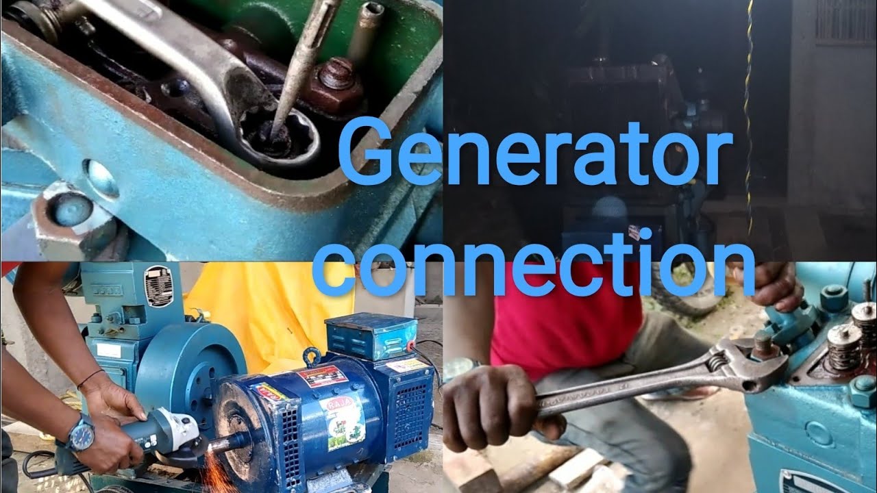 Generator connection - YouTube