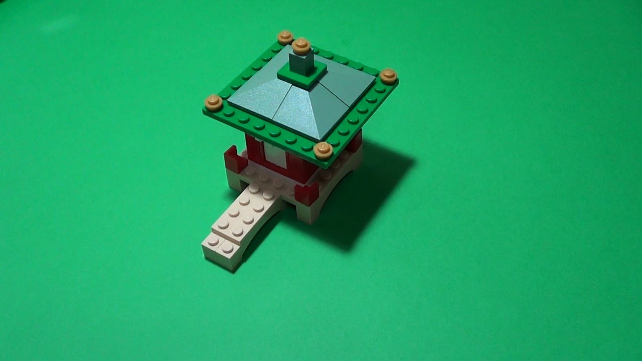 💝DIY-How to build a peaceful Asian garden temple-Lego Classic 2017 ...