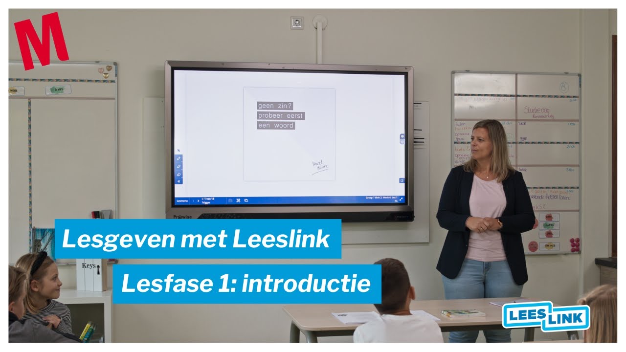 Lesgeven met Leeslink | Lesfase 1: introductie | Malmberg - YouTube
