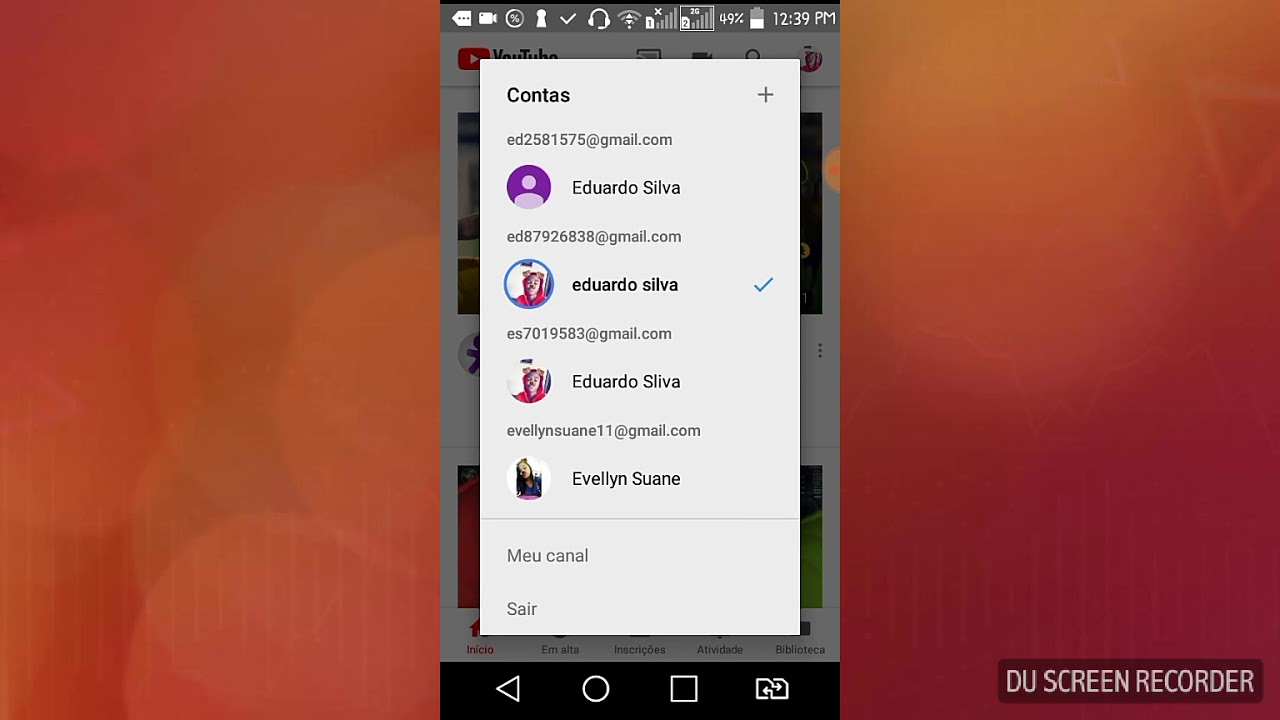 Como alterna seu E-mail do YouTube - YouTube