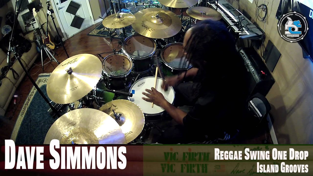 Reggae Swing One Drop - Drum Grooves - Dave Simmons - Island Grooves ...