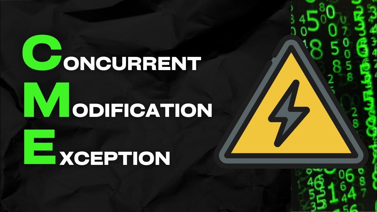 Разбираем на запчасти Concurrentmodificationexception Youtube