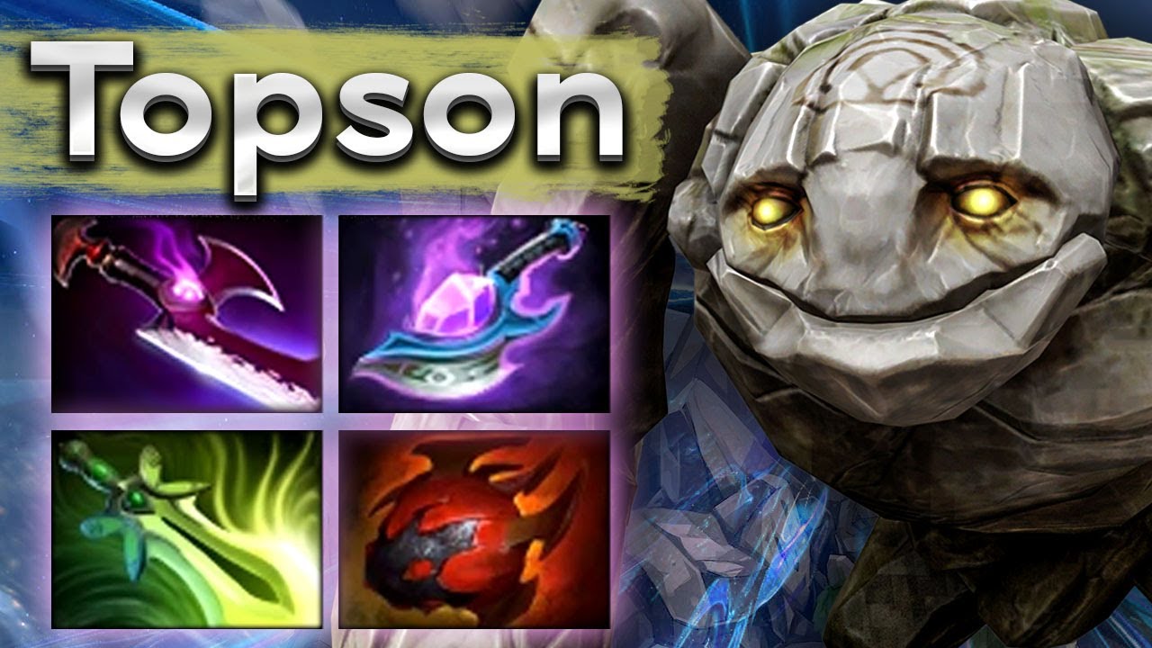 Топсон на Тини готовится к Интернешнлу! - Topson Tiny 7.34 DOTA 2 - YouTube