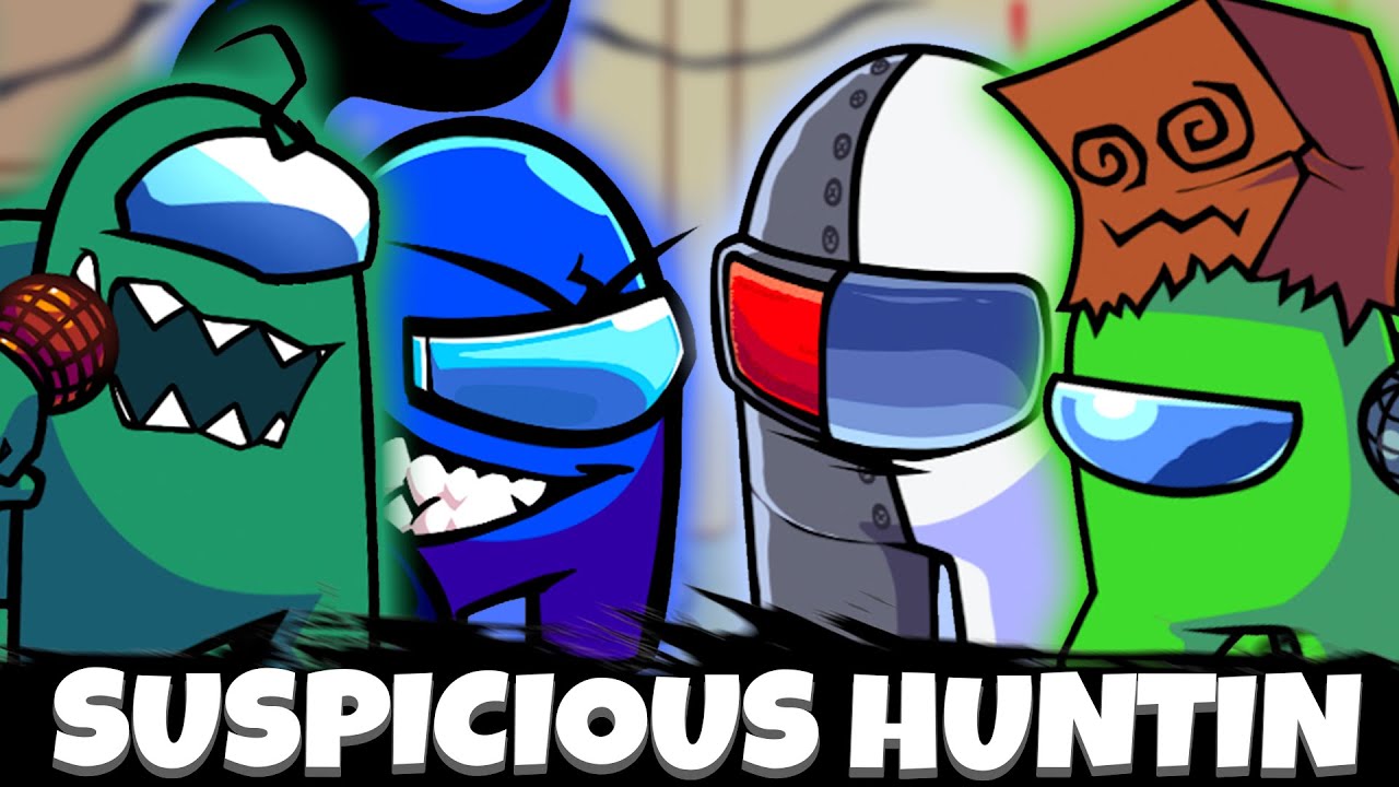 Impostor Suspicious Huntin VS Friday Night Funkin | Demo Version (FNF ...