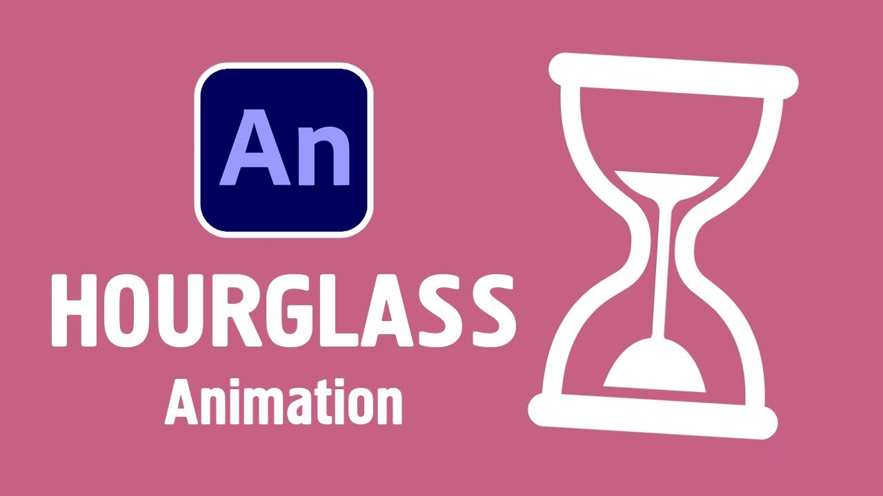 How to create Hourglass icon animation in Adobe Animate (Free Project ...