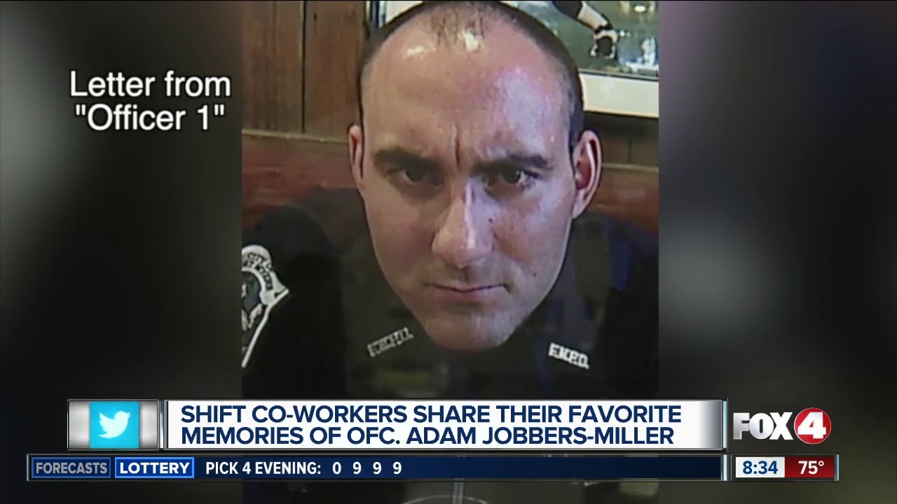 Fmpd Officers Honor Adam Jobbers Miller By Sharing Memories Youtube