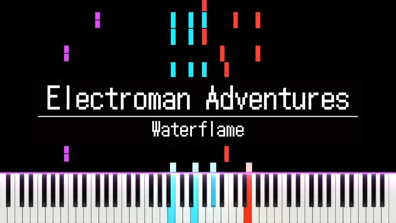 Waterflame - Electroman Adventures (Piano Cover) | Geometry Dash - YouTube