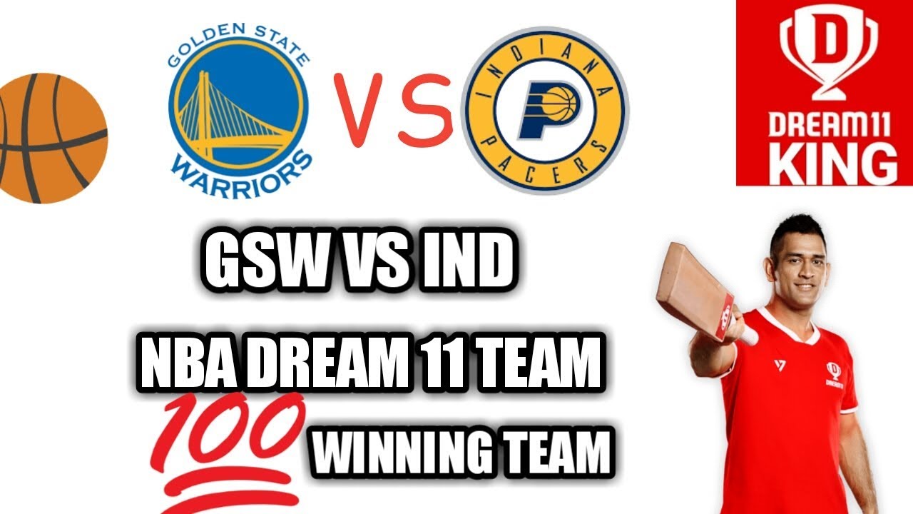GSW VS IND||#NBA||Golden State Warriors vs Indiana Pacers|| DREAM 11 ...
