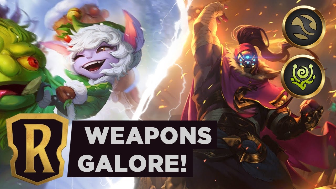 JAX & TRISTANA, the Armed Nomads | Legends of Runeterra Deck - YouTube