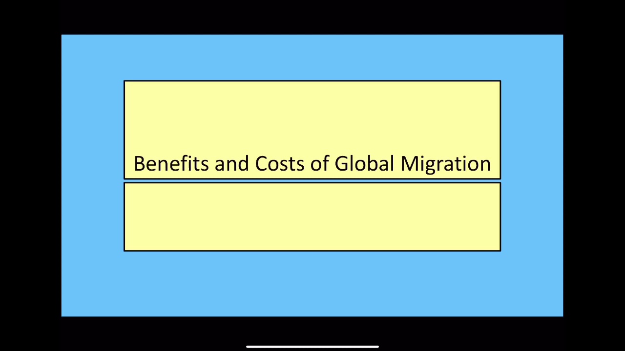 Global Migration Lesson 3 Positives and Negatives of Migration - YouTube
