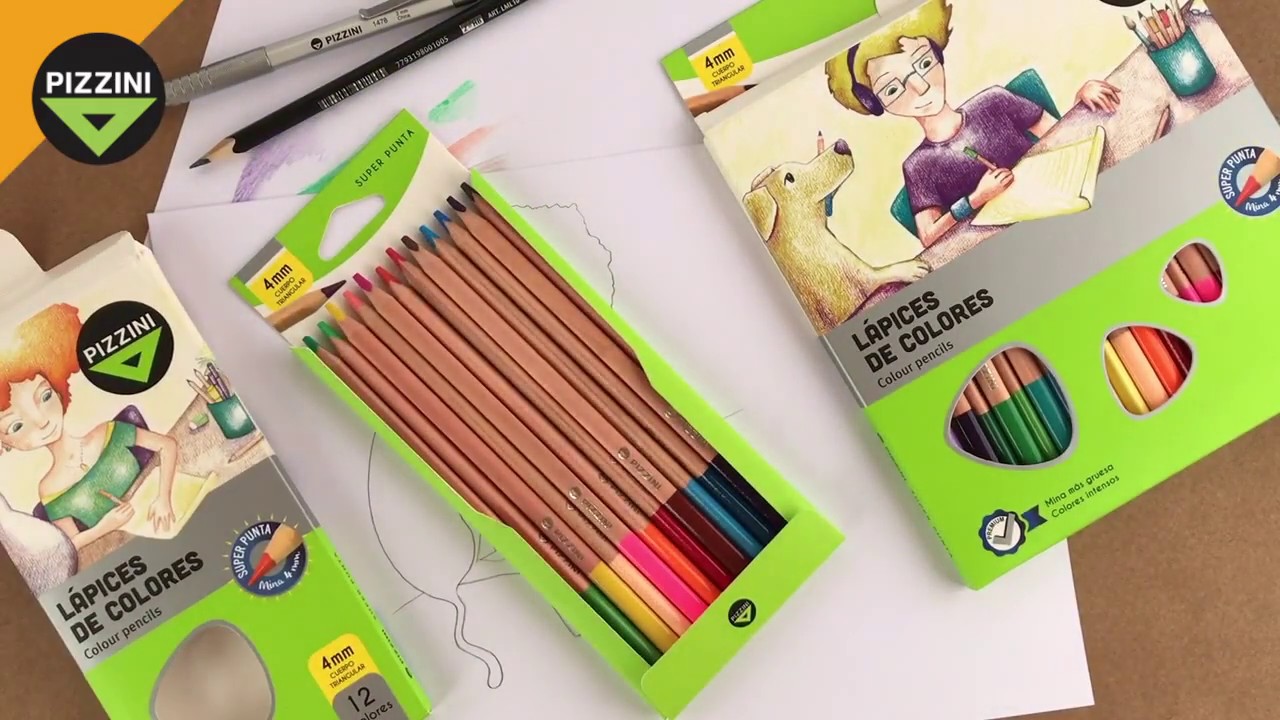 PIZZINI Inspirate! / Lápices Super Punta - YouTube