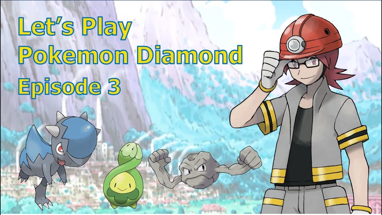 Pokemon Diamond Walkthrough - Gameplay - Episode 3 - YouTube