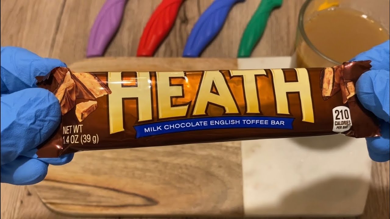[ASMR] HEATH Candy Bar - YouTube