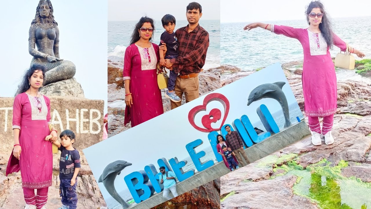 Bheemli beach Vizag || Bheemli beach Visakhapatnam || # ...