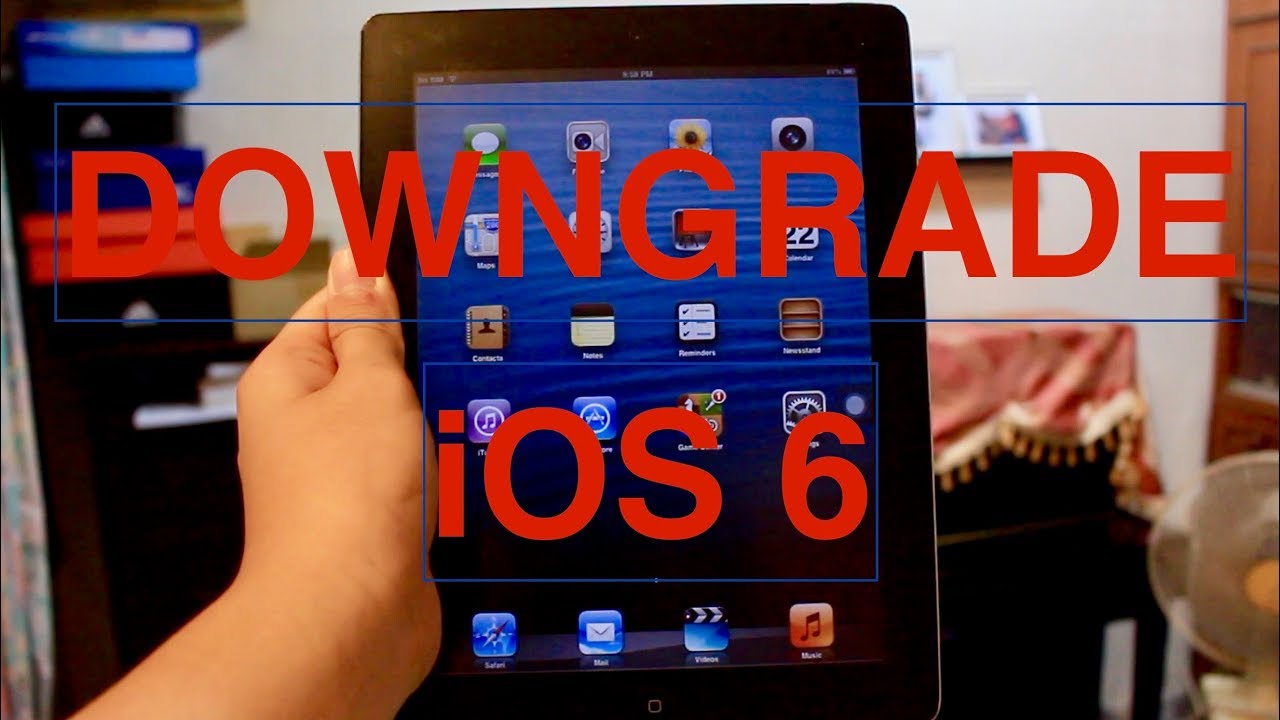 How To Downgrade iPhone 4S & iPad 2 From iOS 9.3.6 To iOS 6.1.3! (2018 ...