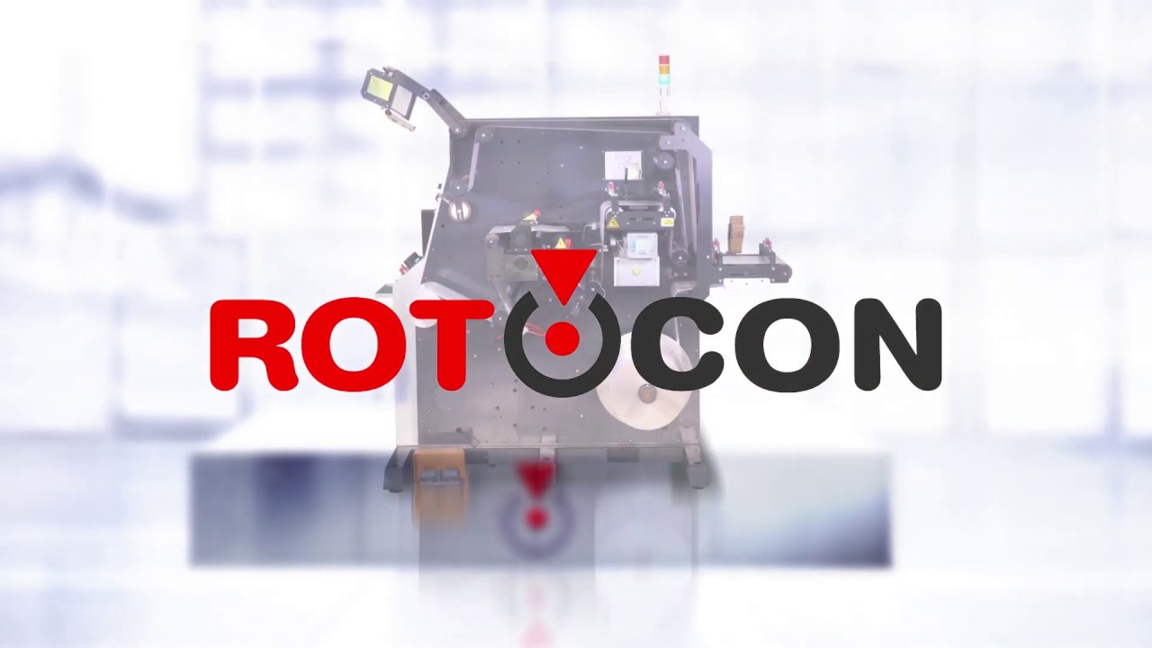 ROTOCON Ecoline RSI 330 slitter rewinder - YouTube