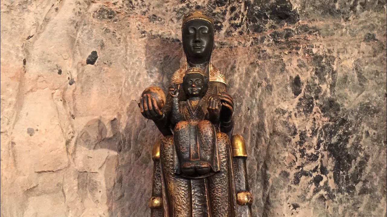 [ Santa Cova de Montserrat ( Holy Cave of Montserrat ) ] The Santa Cova ...