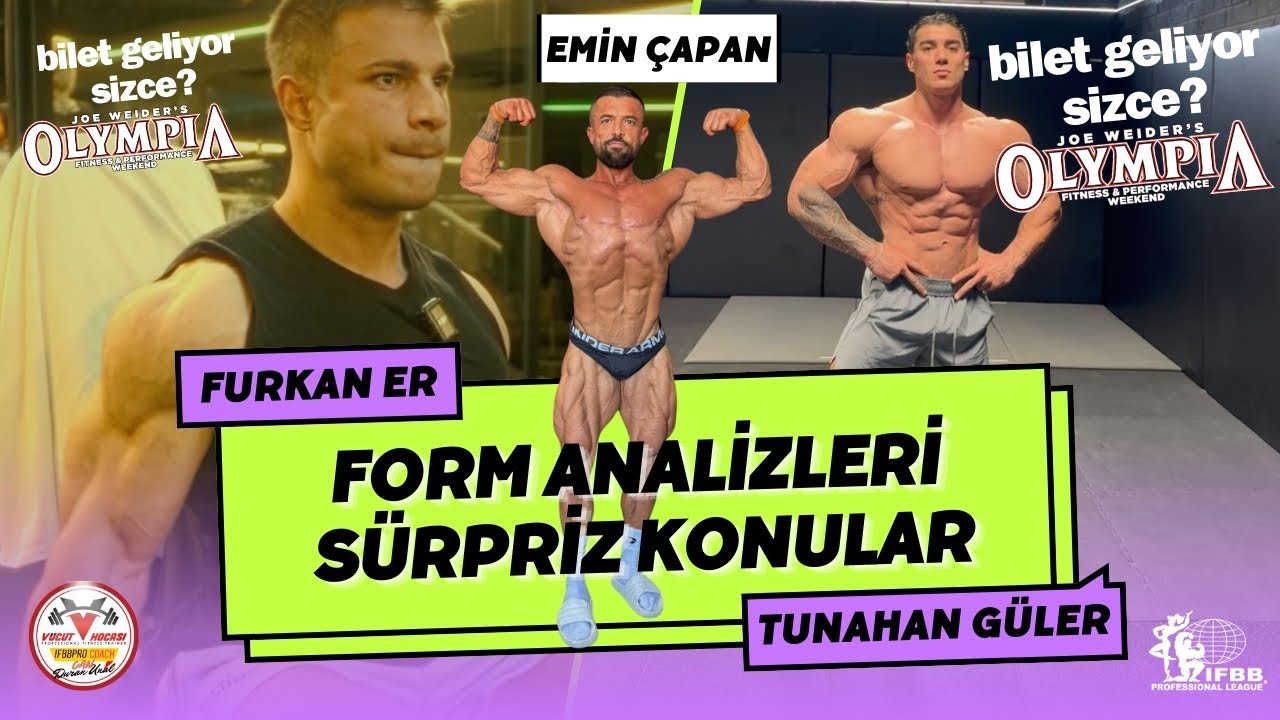 Mr. Olympia Bileti Geliyor ? Furkan Er ve Tunahan Güler - YouTube