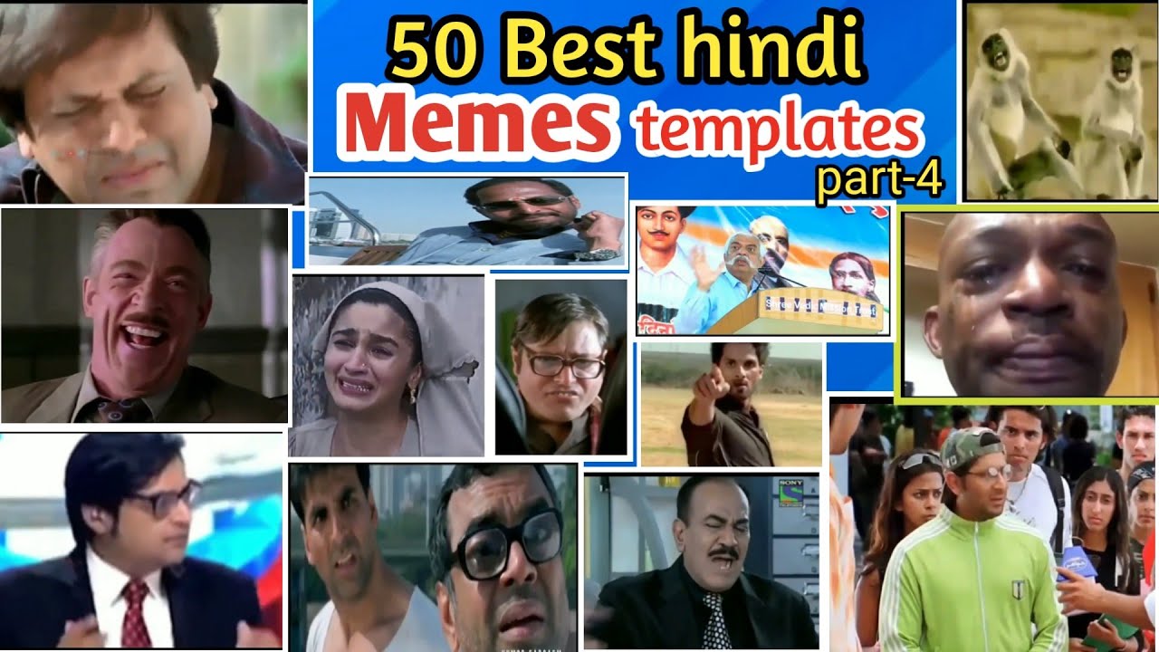most popular 50 funny😂 meme material for video editing part-4 ...