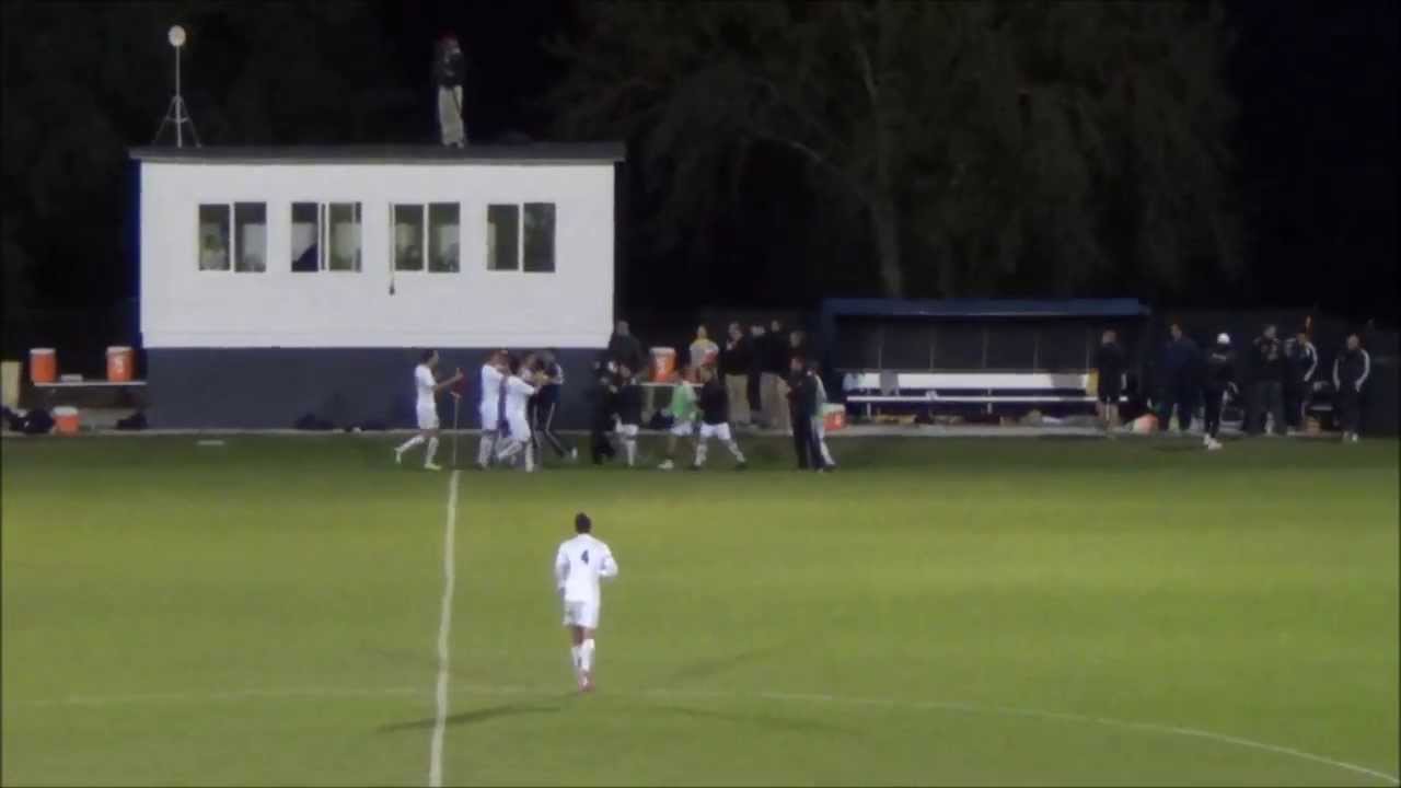 Wingate University vs Queens: Charlie Machell goal - YouTube