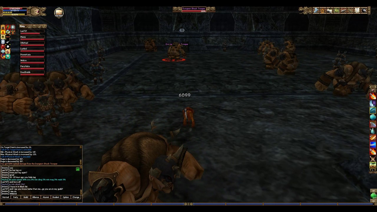 KalOnline D6F2 Sinixtro Party Destroyer - YouTube