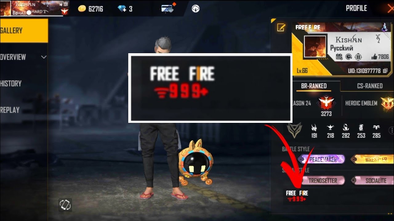 How To Add Free fire LOGO and 999+ in Free fire Bio || Free fire bio ...