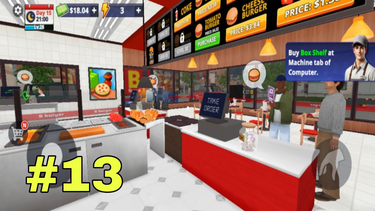 Burger Simulation The Best Game Episode 13 - YouTube