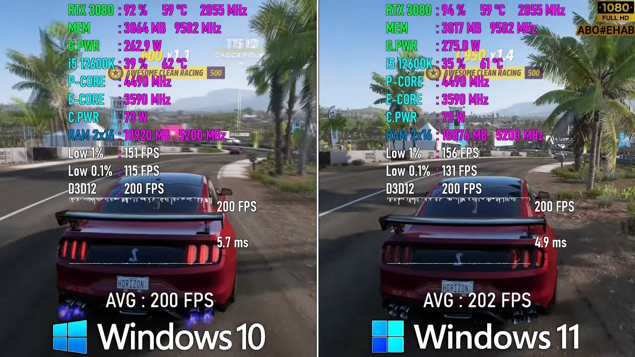 Windows 10 vs Windows 11 - Test in 10 Games - YouTube