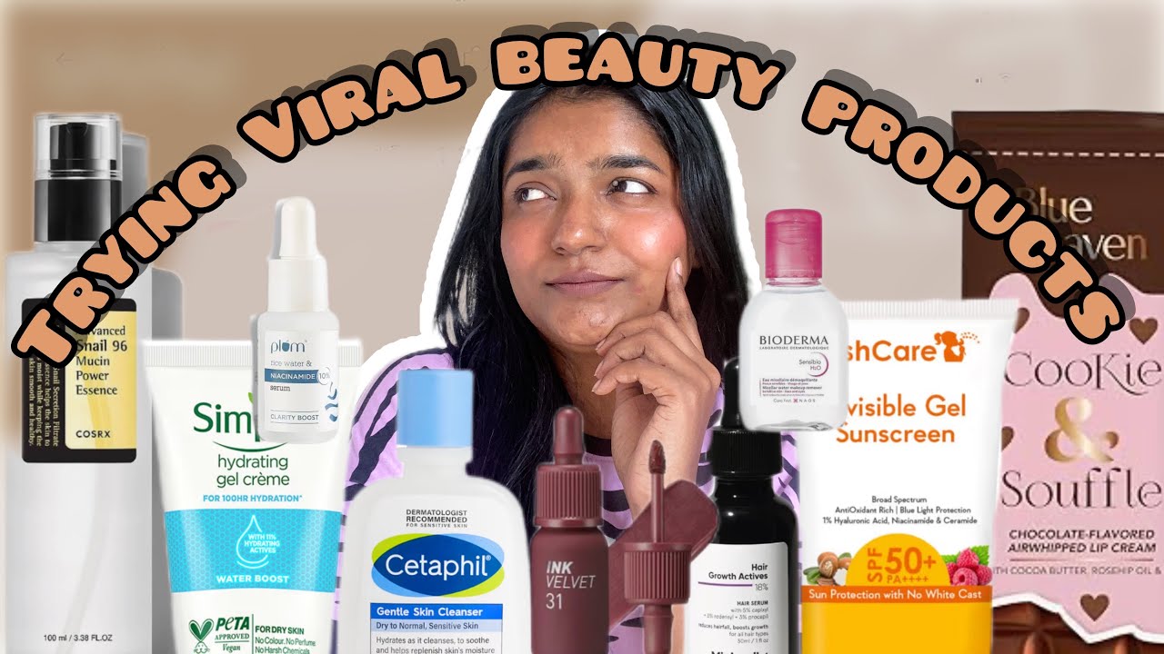 Trying Viral Skin Care Products 💸 Cosrx, Cetaphil, Simple, Minimalist ...
