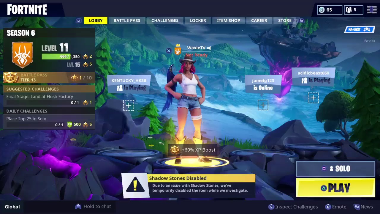 Derp Squad fortnite solo season 6 - YouTube
