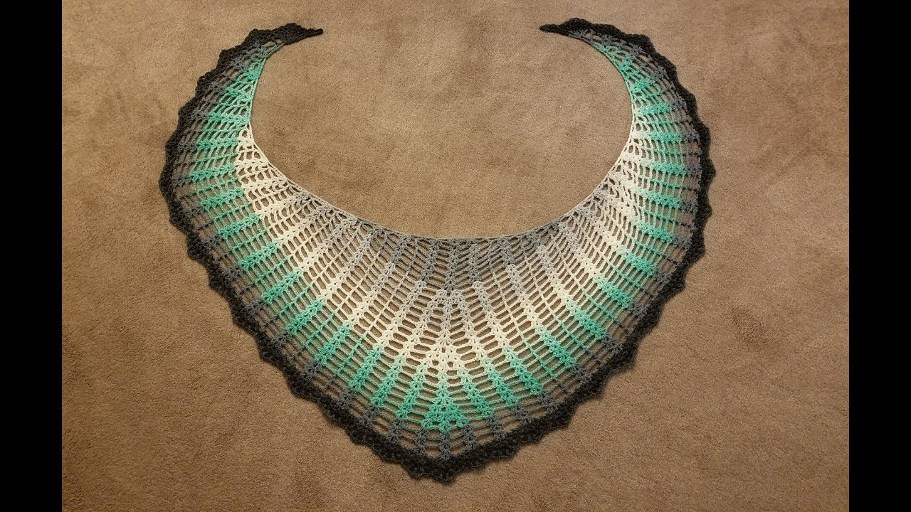 The Wild Wheat Shawl Crochet Tutorial! Pt.2 - YouTube