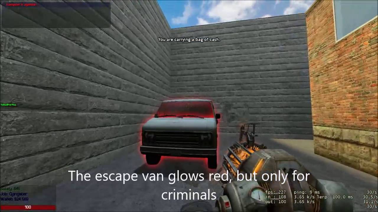 PAYDAY Bank Robbery System - Garrysmod DarkRP v1.0.0 - YouTube