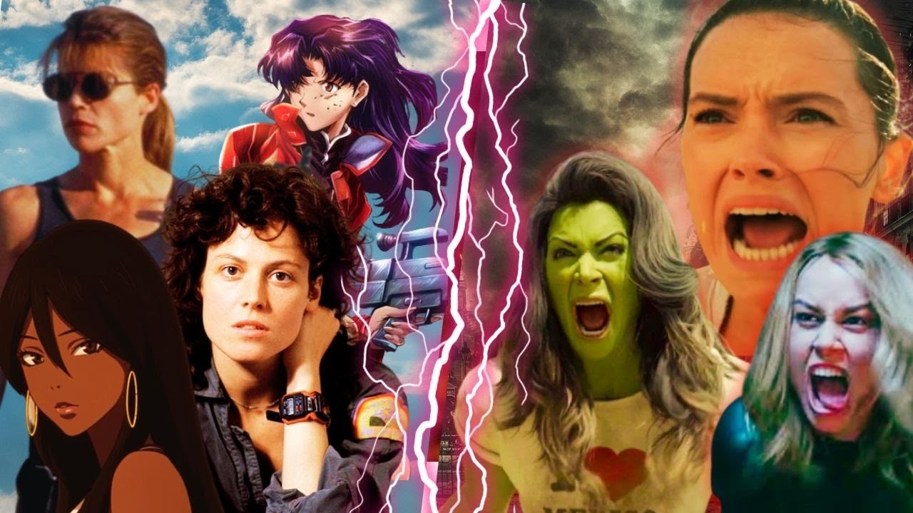 Badass Ladies : Strong Female Characters vs. Mary Sues - YouTube