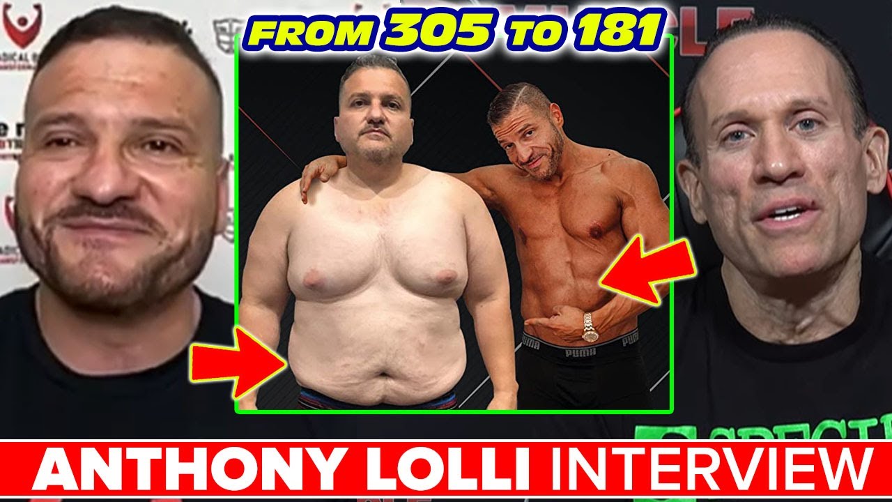 HOW REAL ESTATE MOGUL LOST OVER 120 LBS! Anthony Lolli Talks ...