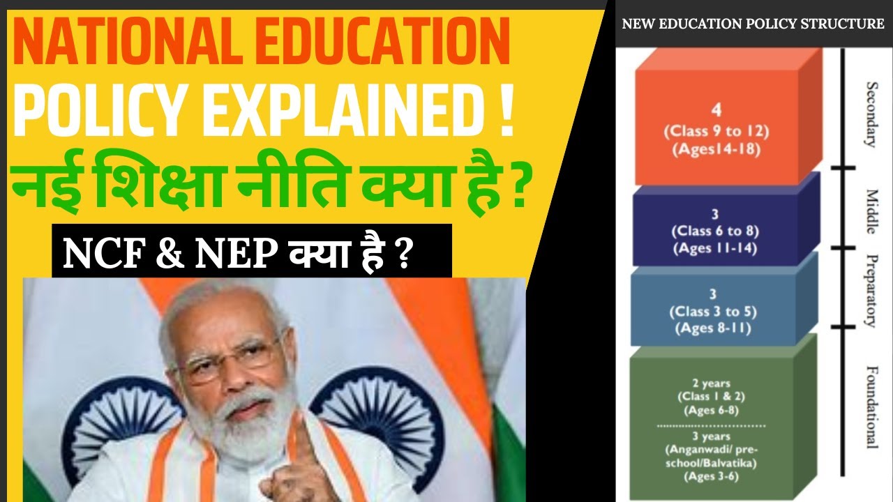 what is New Education Policy | NEP & NCF Explained in Detail | Benefits ...