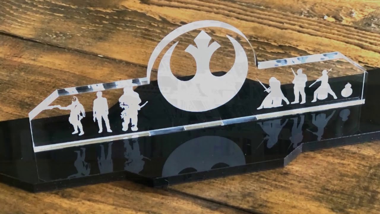 AcryliKing Display Stand for LEGO Millennium Falcon 75105 & 75212 - YouTube