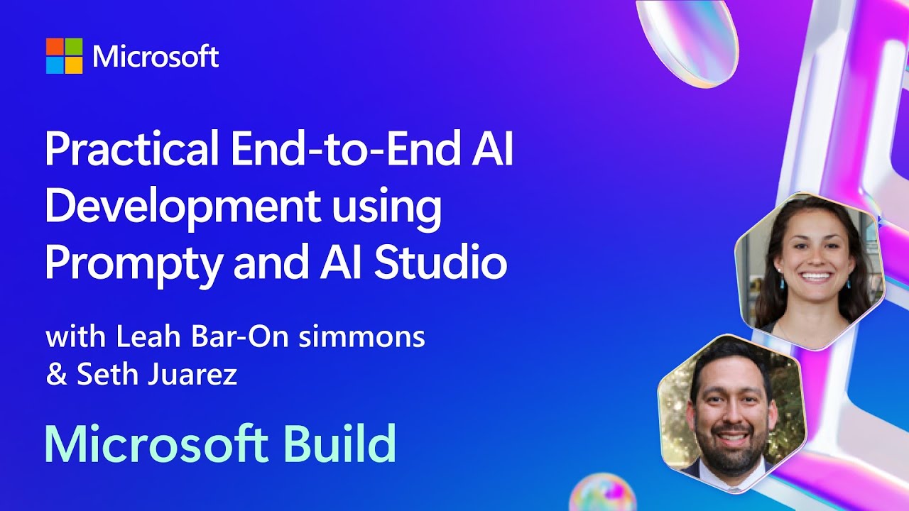 Practical End-to-End AI Development using Prompty and AI Studio ...