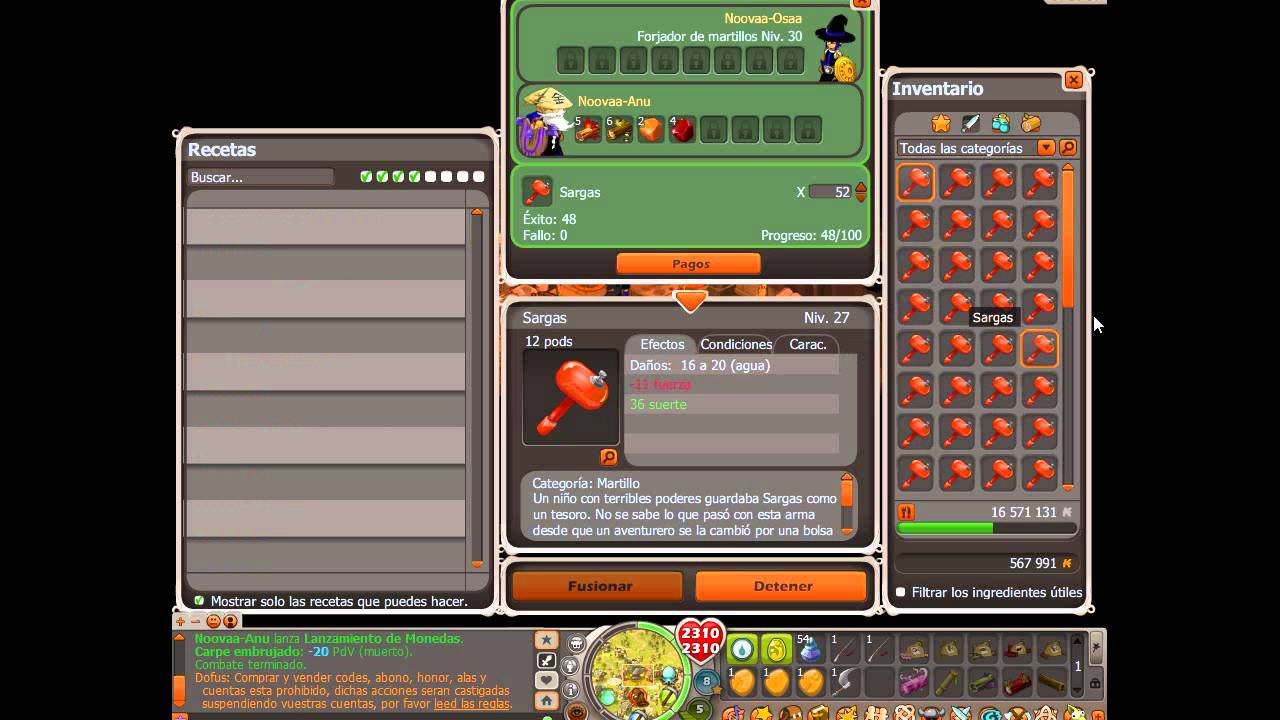 Dofus Guía runas de Suerte - YouTube